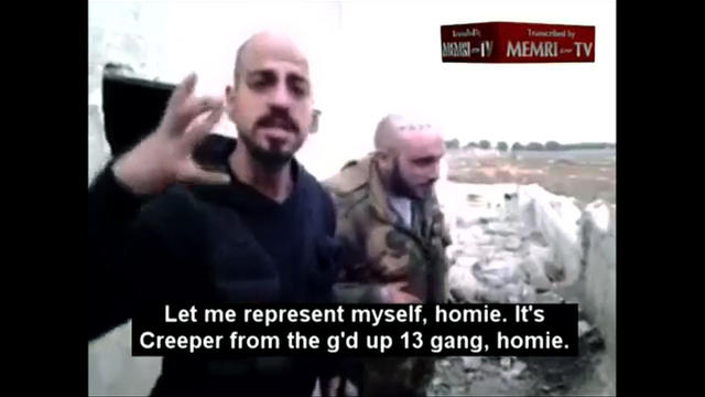 L A Gang Members In Syria Why They Fight For Assad Cbs News
