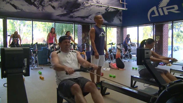 High-altitude training takes workouts to a new level - CBS News