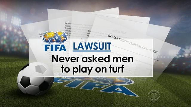 FIFA sued over artificial turf at Women's World Cup by Abby Wambach ...