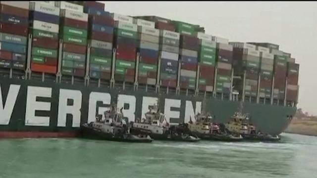 How did a cargo ship get stuck in the Suez Canal, and how are they ...