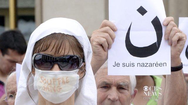Symbol of ISIS hate becomes rallying cry for Christians - CBS News