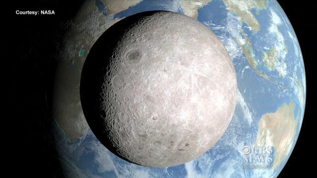NASA images of the far side of the moon - CBS News