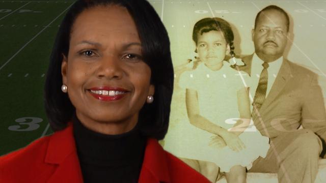 Condoleezza Rice on her father and football - CBS News