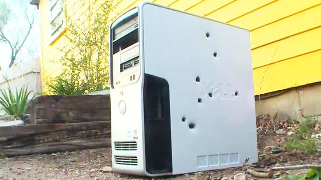 Cops: Colorado Springs man shoots to kill...his computer!; Eight bullet ...