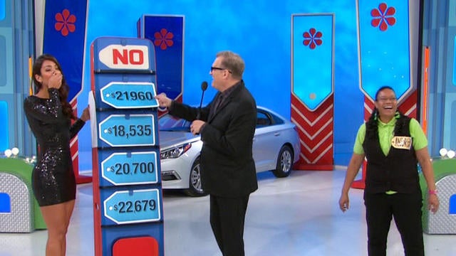 "The Price is Right" model accidentally gives away a car to contestant ...