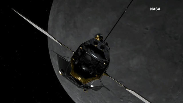 NASA's Messenger probe crashes onto Mercury - CBS News
