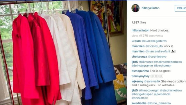 Election 2016: Hillary Clinton launches Instagram account - CBS News