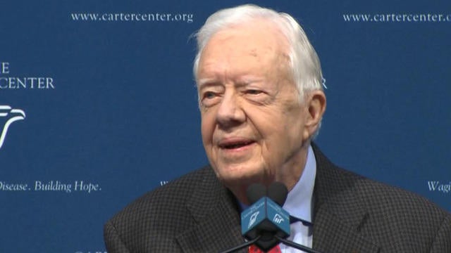 Jimmy Carter addresses cancer diagnosis - CBS News