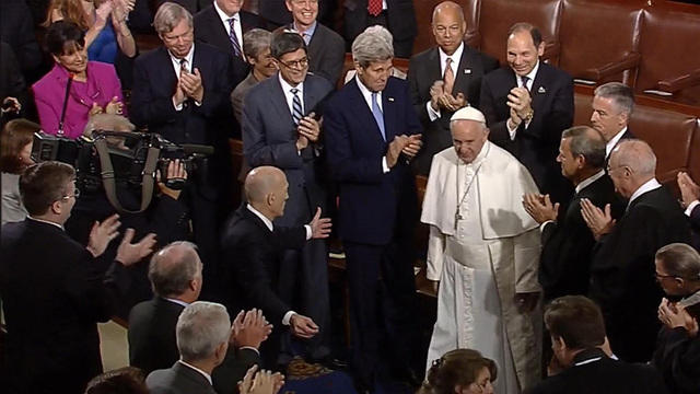 Transcript: Pope Francis' address to Congress - CBS News