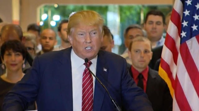 Trump breaks with other Republican candidates on corporate taxes - CBS News
