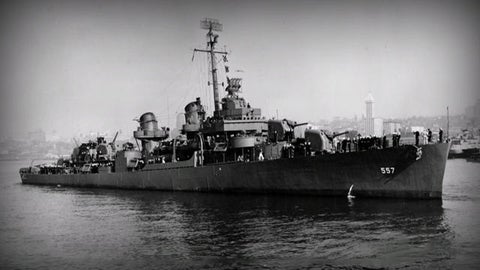 USS Samuel B. Roberts, Navy destroyer sunk during World War II, is "the ...