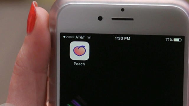Why the Peach app is suddenly the hottest thing in social media - CBS News
