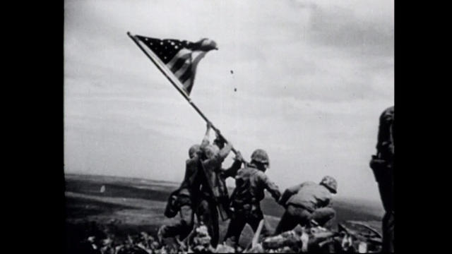 Feb. 23, 1945: U.S. flag raised on Iwo Jima - CBS News