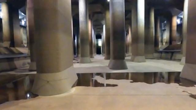 How a man-made underground cavern helps low-lying Tokyo escape flood ...