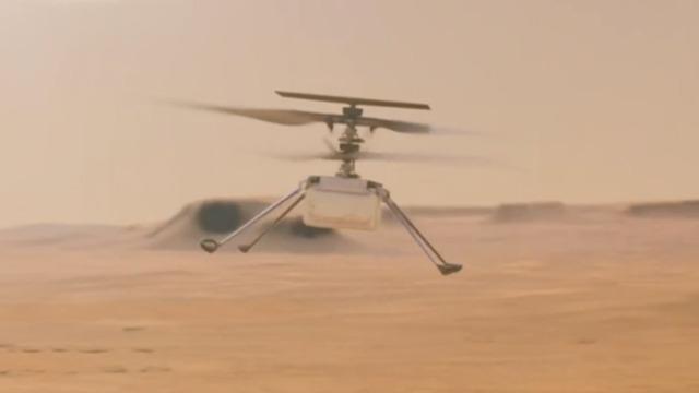 NASA's Ingenuity helicopter makes maiden flight on Mars in a "Wright ...