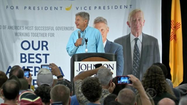 Libertarian nominee Gary Johnson: "What is Aleppo?" - CBS News