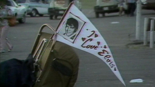 August 16, 1977: Elvis Presley dies in Graceland bathroom - CBS News