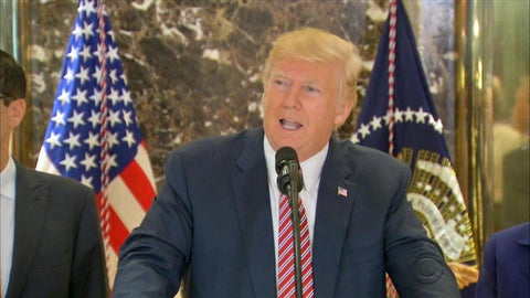 Trump on Charlottesville: "I think there's blame on both sides" - CBS News