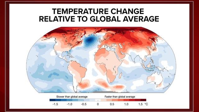 "When temperatures do odd things...": How this map reveals a warning ...