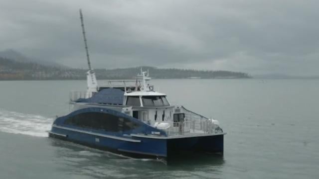 Hydrogen-powered ferry to debut in San Francisco - CBS News