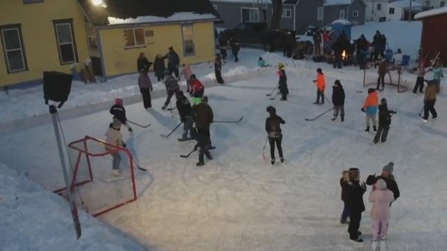 A Michigan dad's homemade ice rink grows after initial success: "The ...