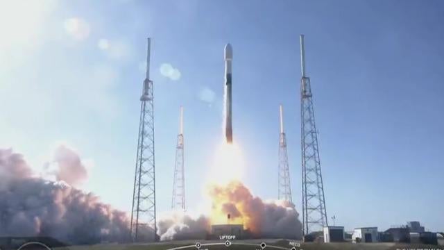 SpaceX launches 105 small satellites in low-cost "rideshare" mission ...