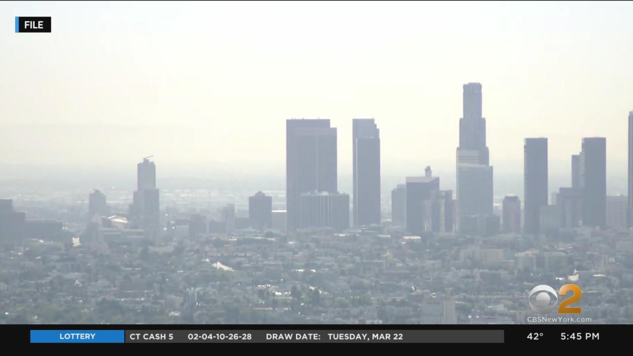 Report places New York City in top 10 most polluted US cities - CBS New ...