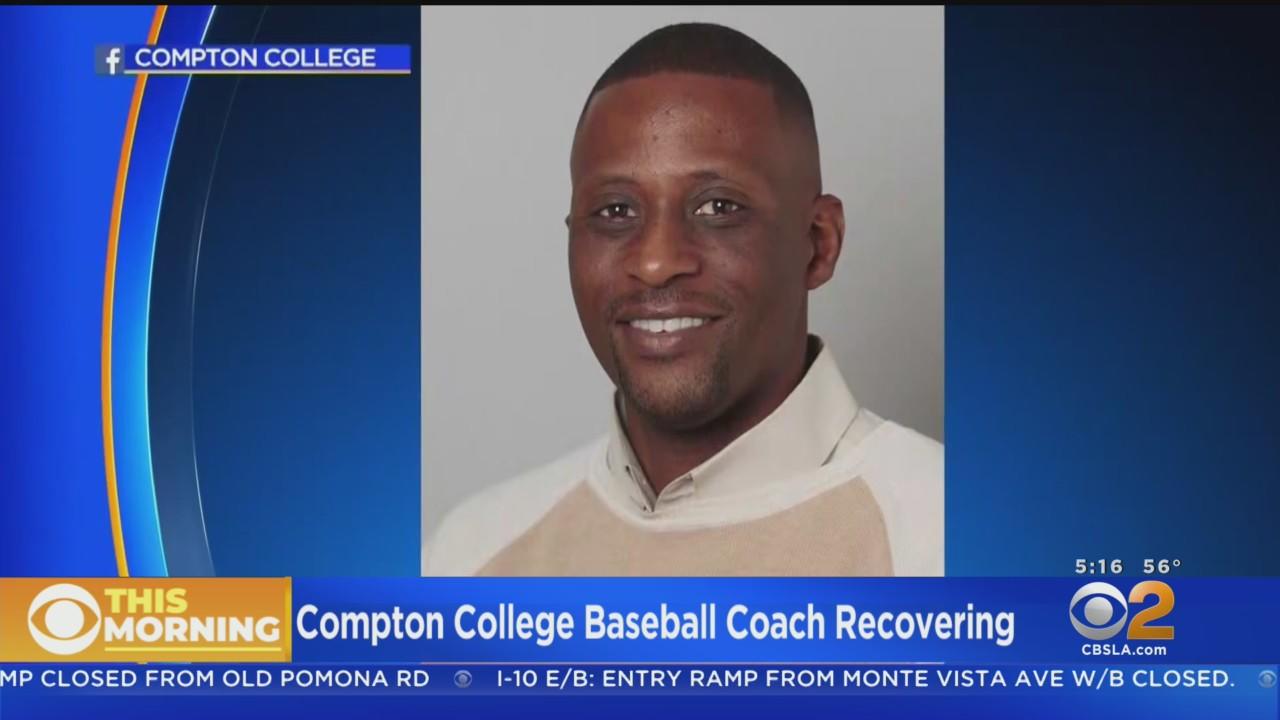 Compton baseball coach still hospitalized after shooting - CBS Los Angeles