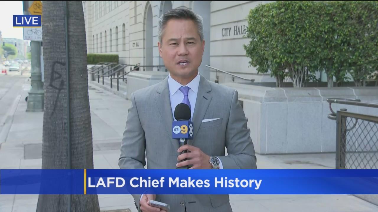 'We got work to do;' Kristin Crowley sworn in as LAFD's first female ...