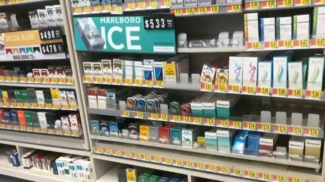 Walmart to stop selling cigarettes in some stores - CBS News