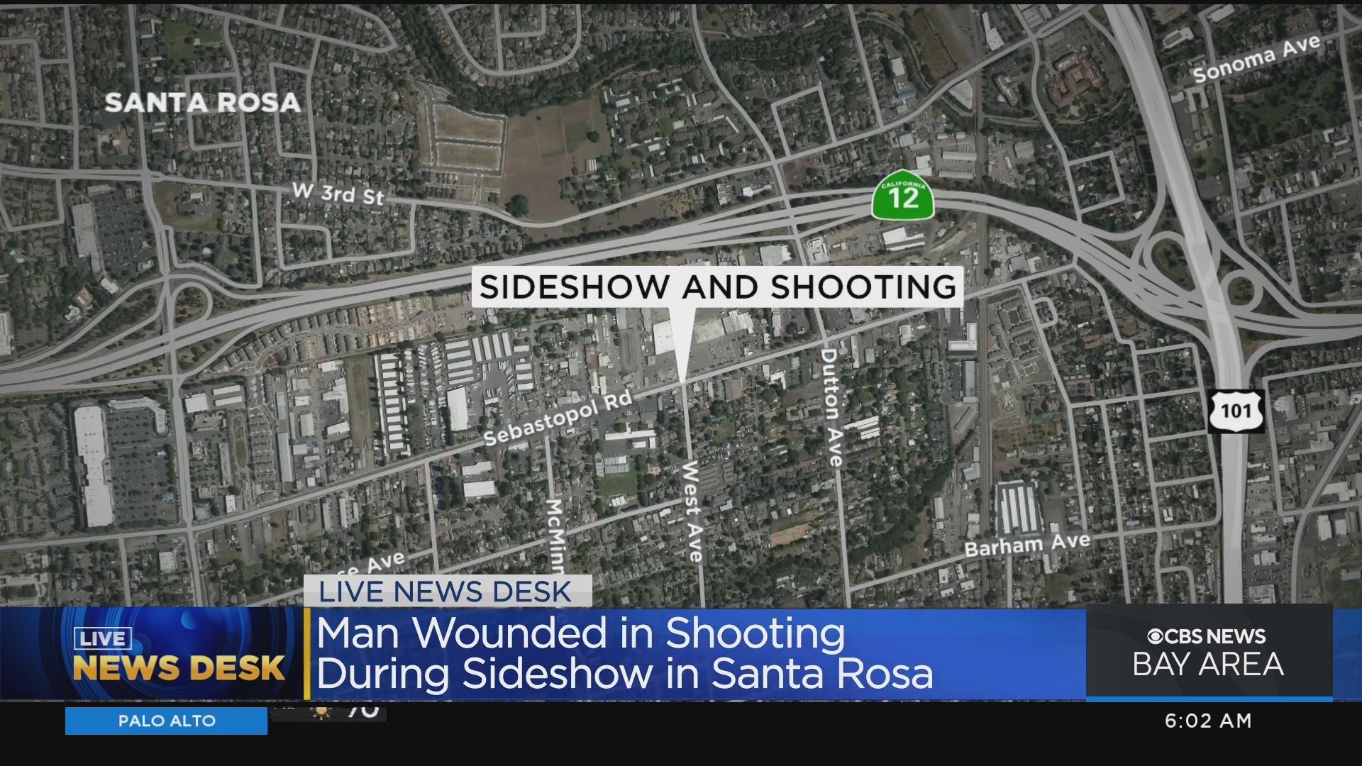 Gunfire erupts at Santa Rosa sideshow; Shooting victim in critical ...