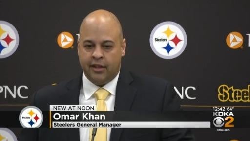 'This is the dream job:' Steelers officially introduce Omar Khan as new ...