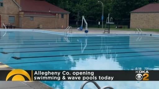 Allegheny County pools open for summer - CBS Pittsburgh