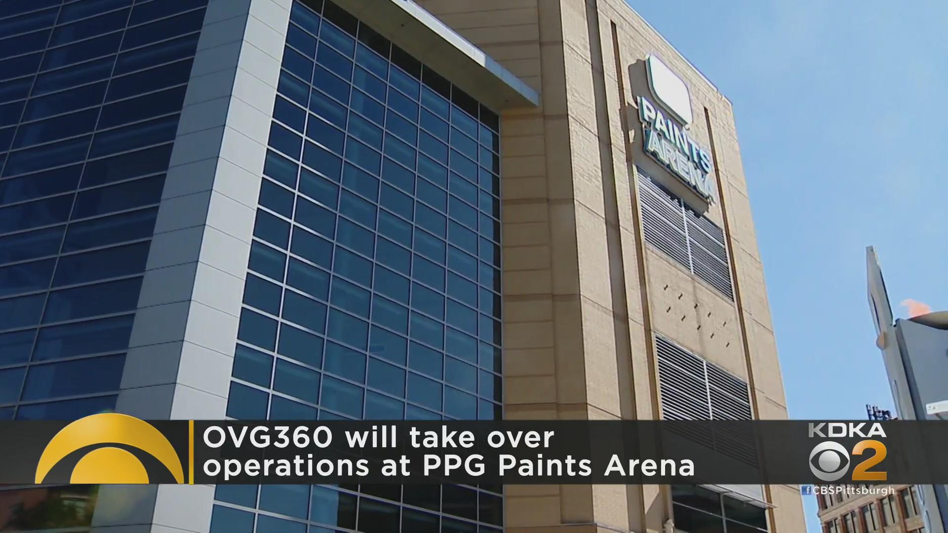 OVG 360 to take over management duties at PPG Paints Arena - CBS Pittsburgh