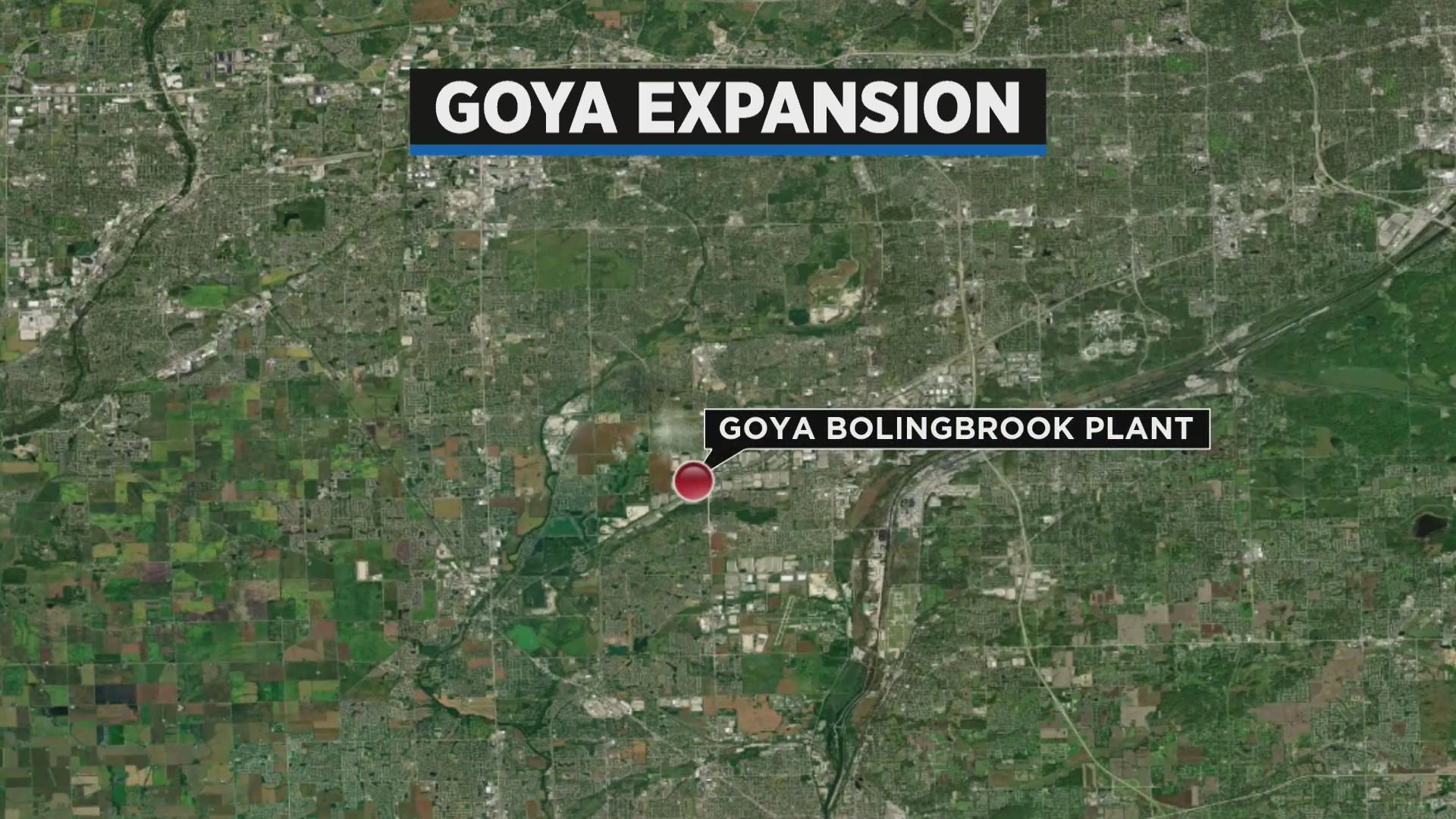 Goya opens expanded food plant in Bolingbrook - CBS Chicago