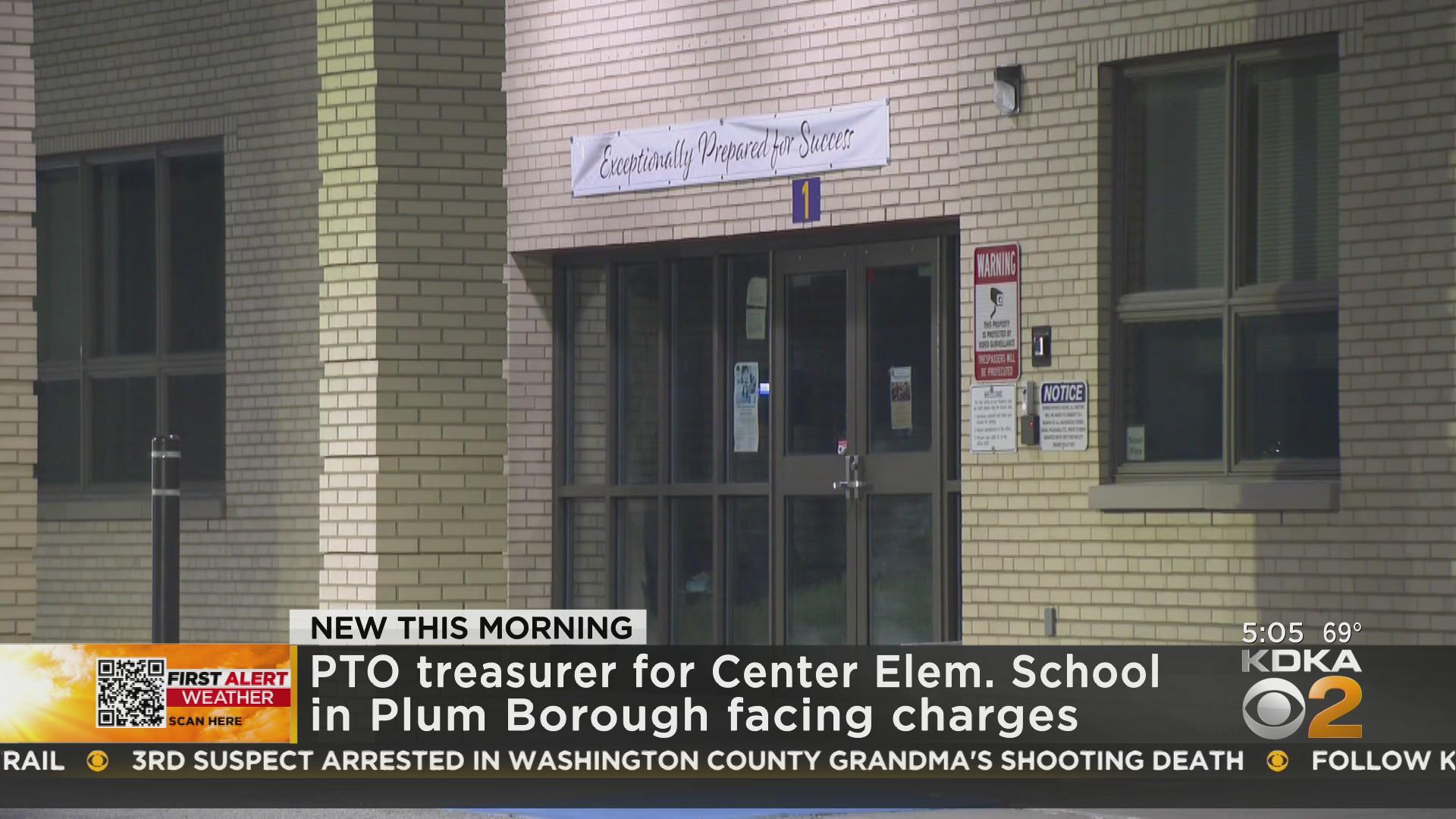 PTO treasurer for Center Elementary School in Plum Borough facing theft ...