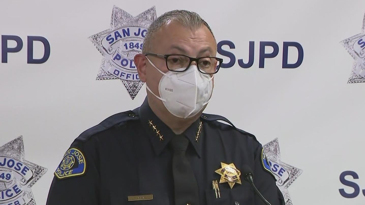 San Jose police: Double-homicide suspect rushed officers with gun ...