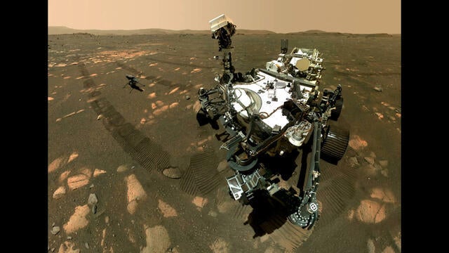 Ingenuity helicopter completes 50th flight on Mars, flies higher than ...