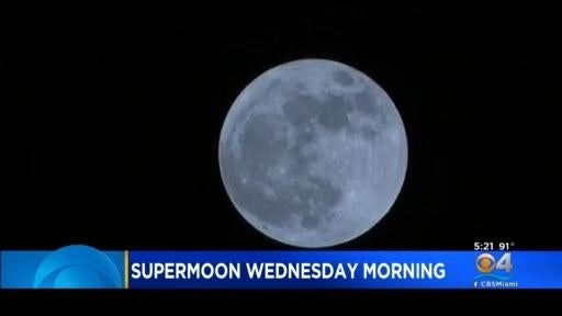 Catch July's "Buck Moon," the brightest supermoon of the year - CBS Miami