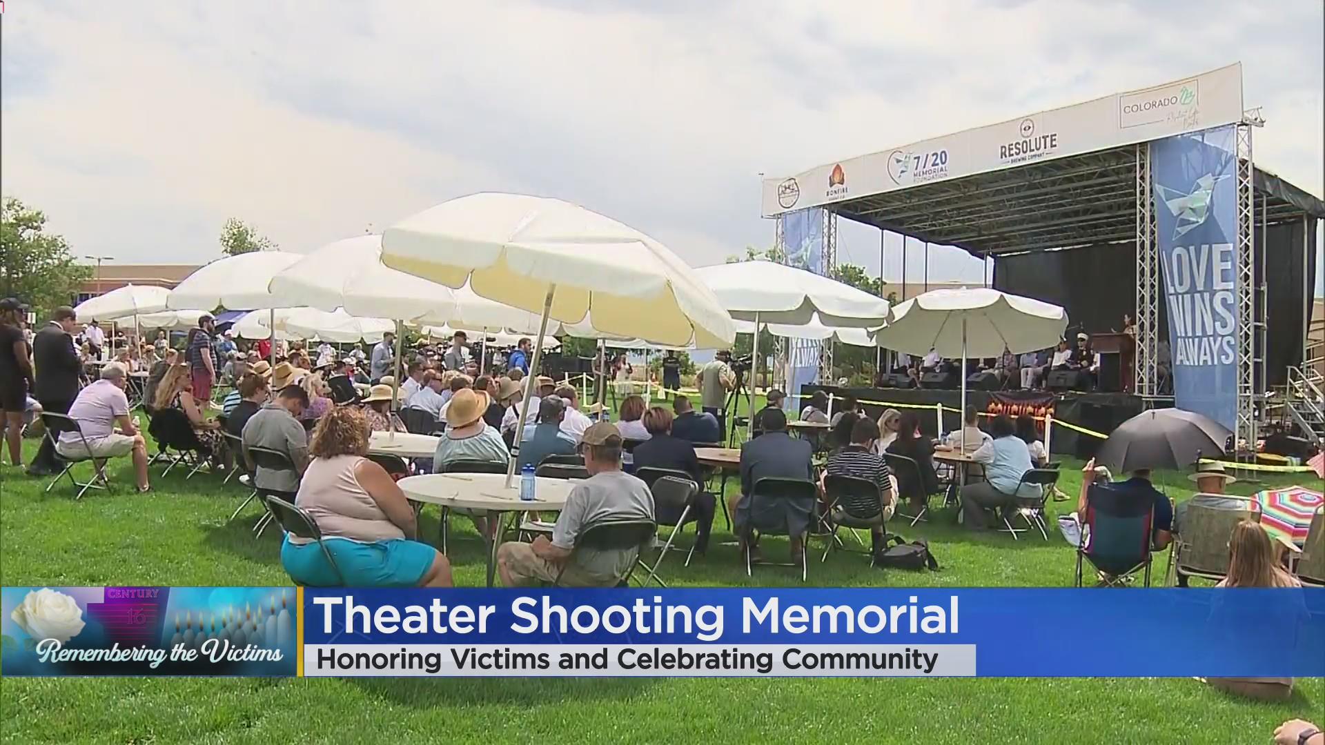 Aurora theater shooting victims honored 10 years after tragedy - CBS ...