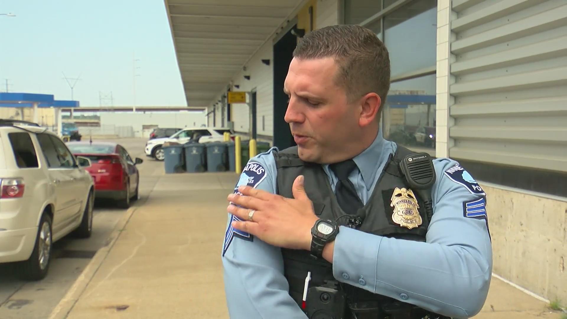 Medal of Valor awarded to Sgt. Andrew Schroeder of MPD - CBS Minnesota