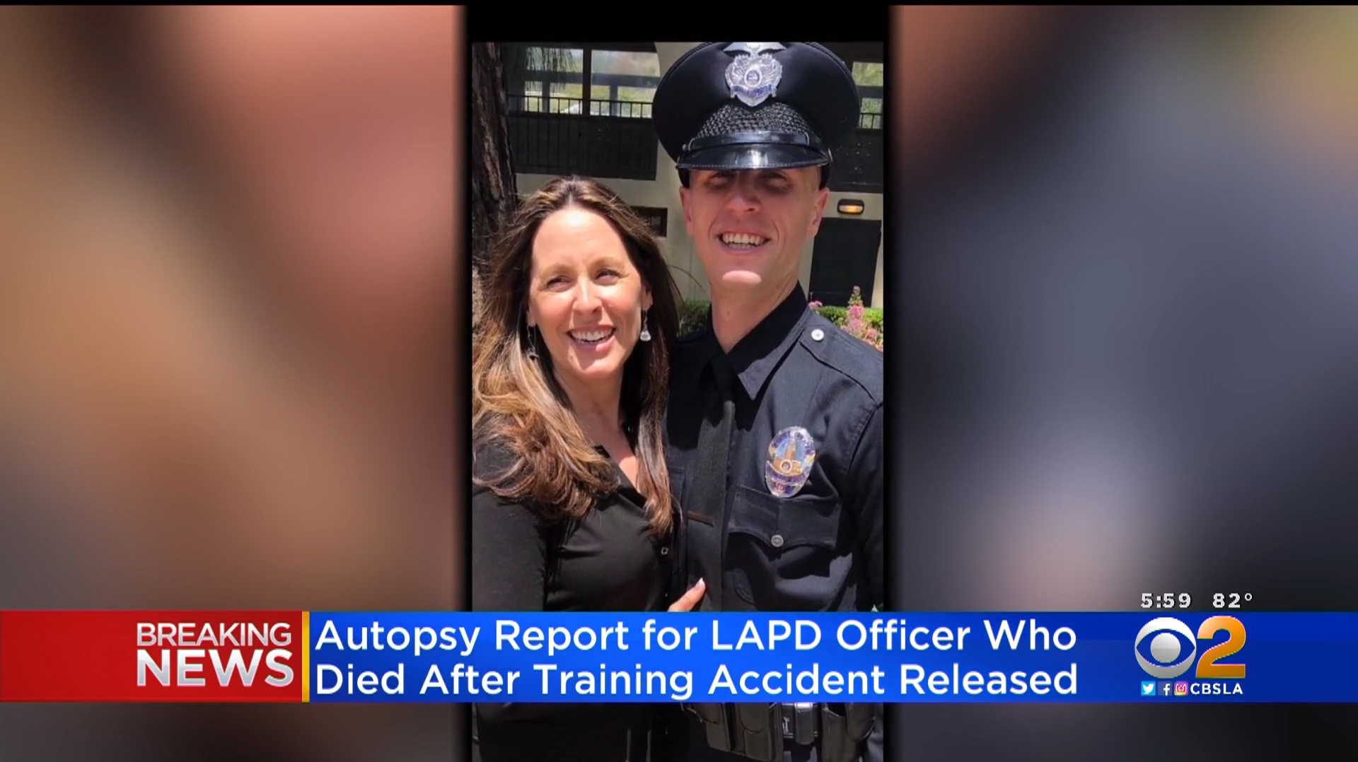 Coroner says death of LAPD officer during training exercise was an ...