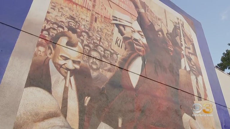 MLK Jr. mural in West Philadelphia could be in jeopardy - CBS Philadelphia