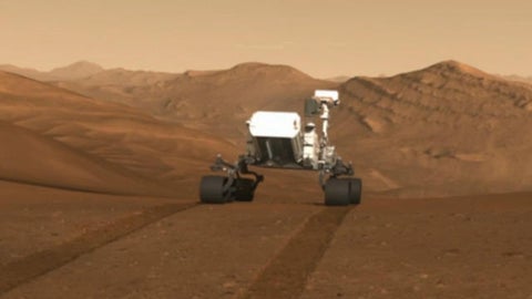Mars rover captures first close-up images of ridges that hint at planet ...