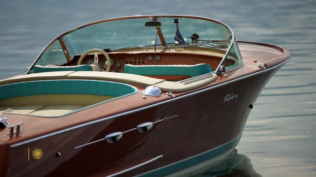 "La dolce Riva": Italy's classic wooden motorboats - CBS News