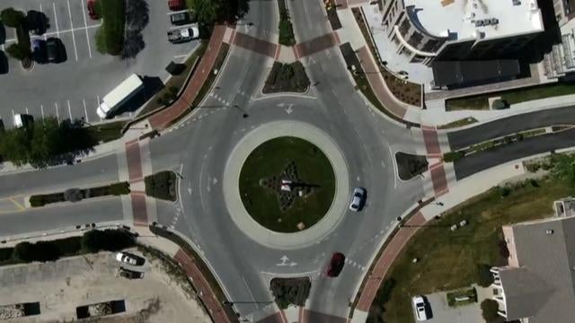 How roundabouts improve traffic safety and lower carbon emissions - CBS ...