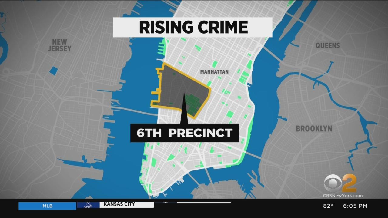 New NYPD statistics show shocking crime increase in Manhattan's 6th ...