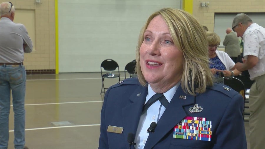 Brigadier General Sandra Best, first woman to be general in Minnesota ...