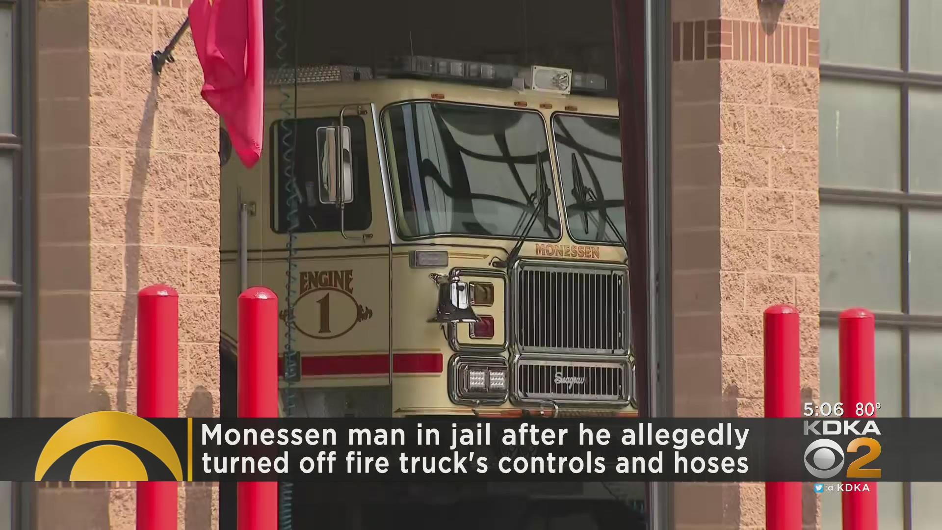 Monessen man accused of turning off fire truck controls during fire at ...
