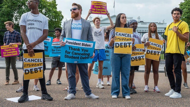 White House calls out Republicans who criticized student loan ...